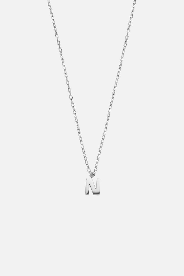 LETTER POLISHED NECKLACE (A-Z) – CAINTÈ